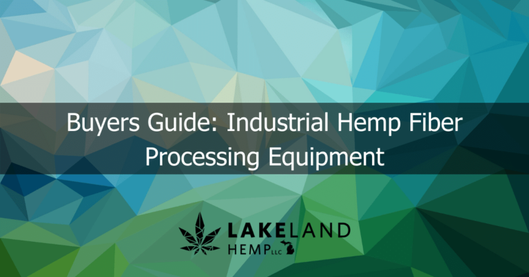 Buyers Guide: Industrial Hemp Fiber Processing Equipment